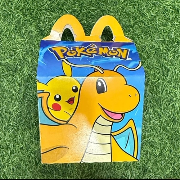 Pokemon | Art | Mcdonalds X Pokemon Dragonite Pikachu Empty Happy Meal ...